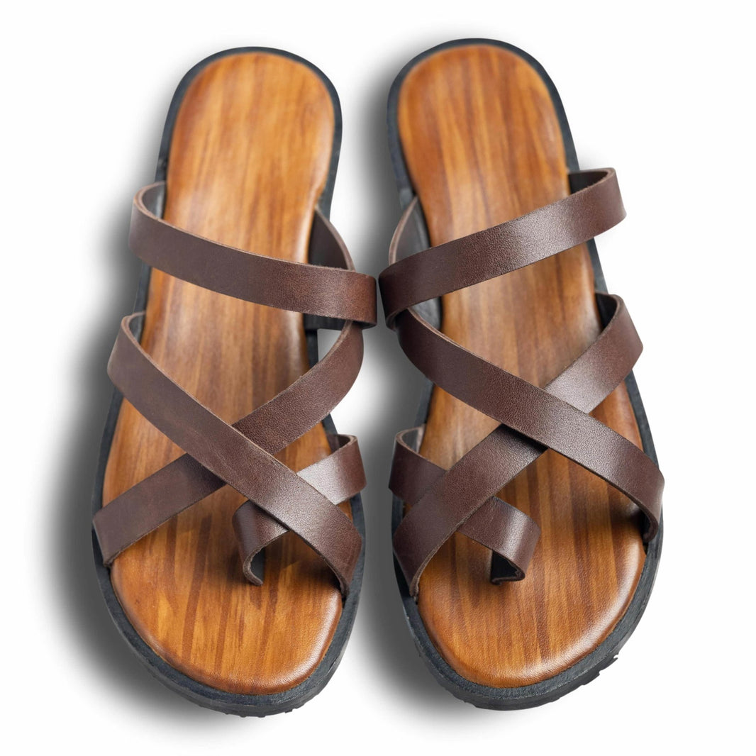 Soft Comfortable Leather Chappals & Slippers For Women Online | dmodot
